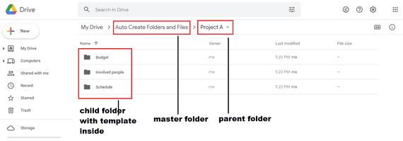 How to Auto Create Folder and File on Google Drive | Tìm Khách Hàng