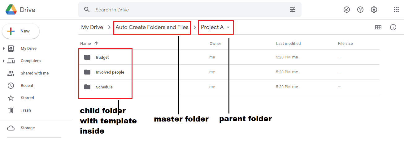 How to Auto Create Folder and File on Google Drive | Tìm Khách Hàng