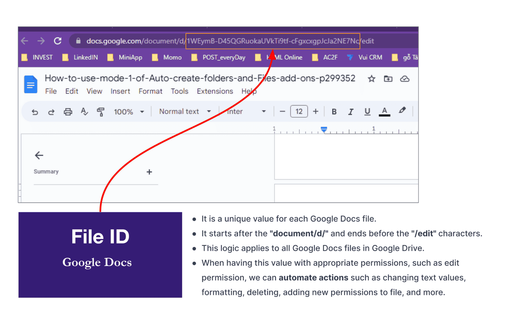 What is File ID and Folder ID in Google Drive | Tìm Khách Hàng